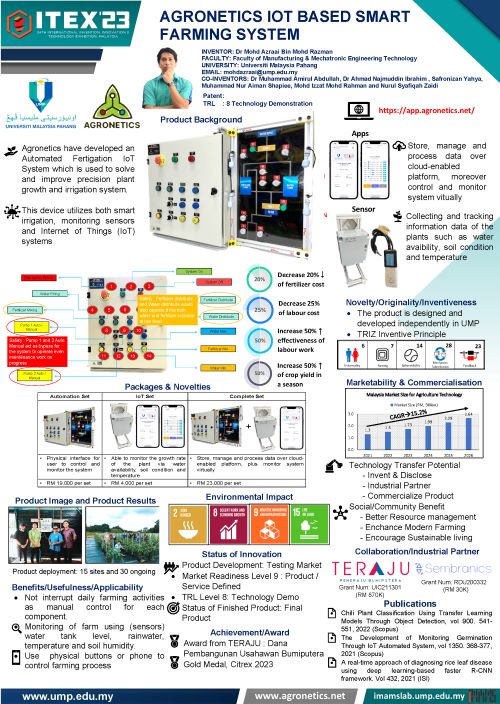 Dr. Mohd Azraai bantu petani tingkatkan ketepatan dalam sistem penyiraman dan pertumbuhan ...